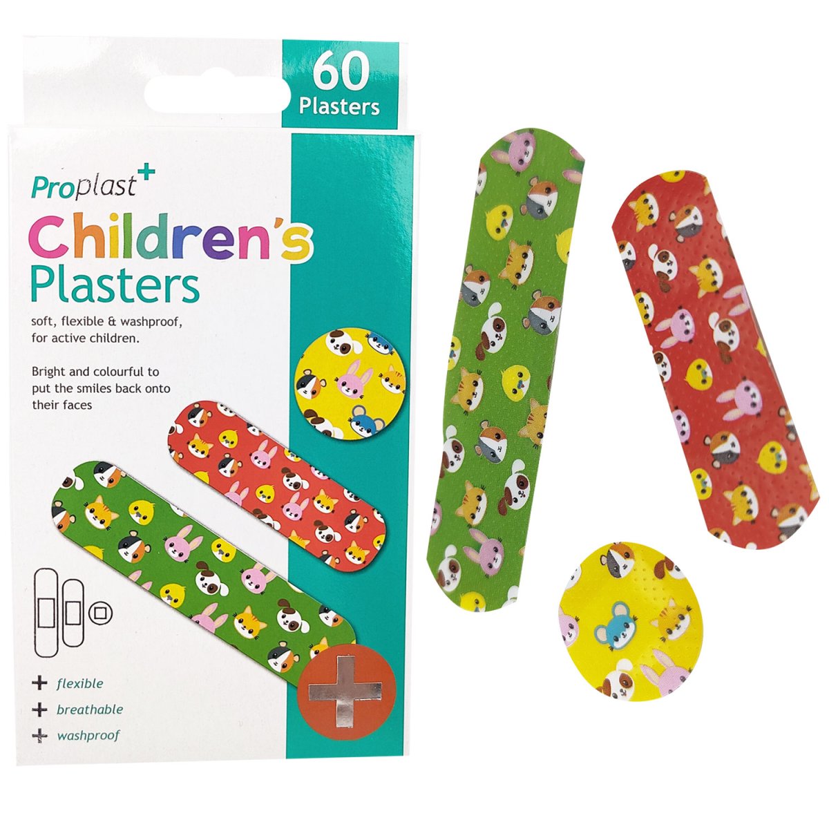 Proplast+ Børneplaster 60 stk.