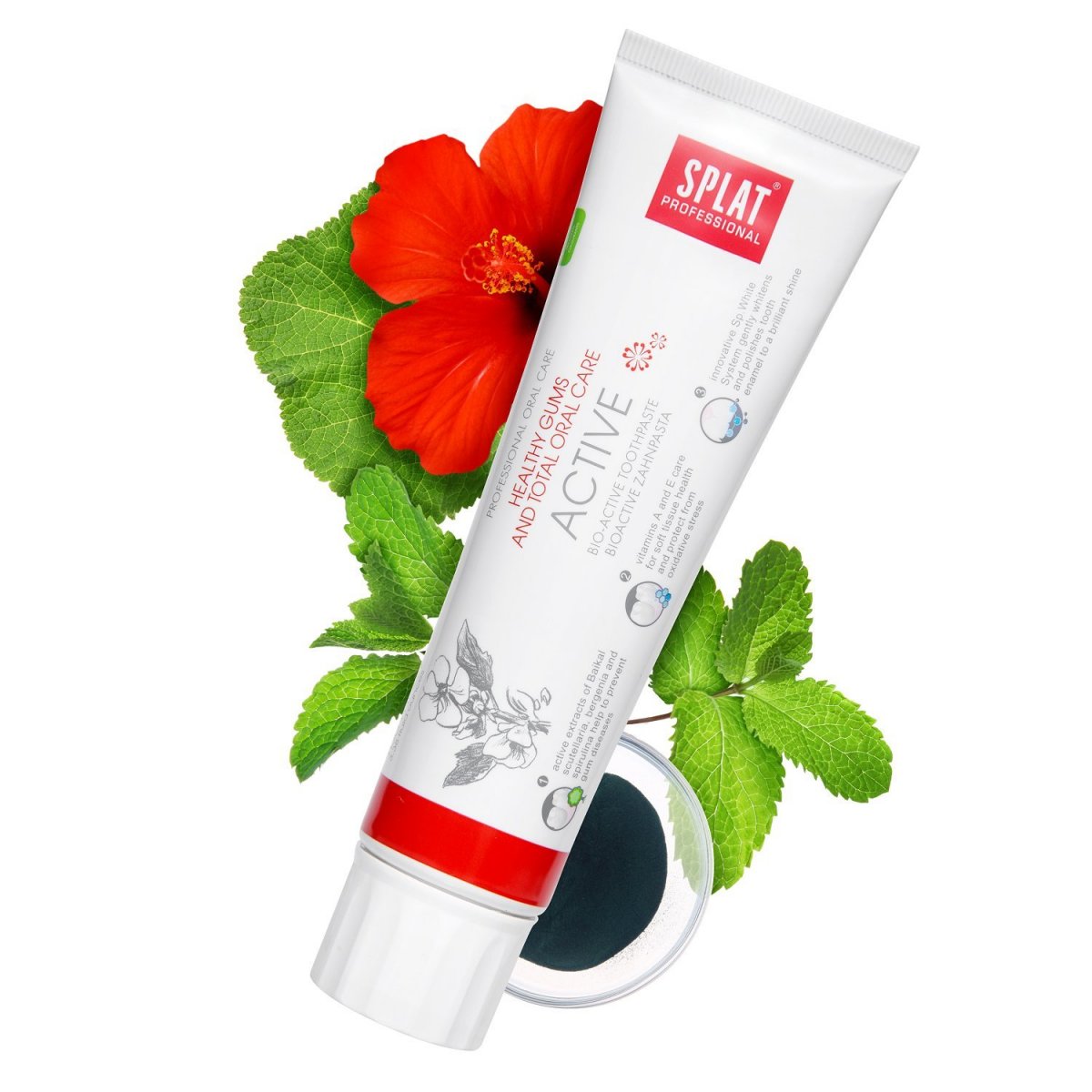 Splat Professional Active Tandpasta med Fluor 100 ml