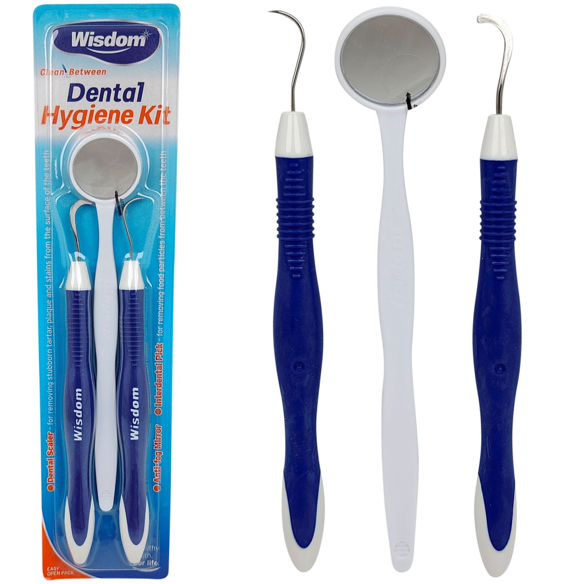 Tandplejeinstrumenter Sæt Wisdom Dental Hygiene Kit