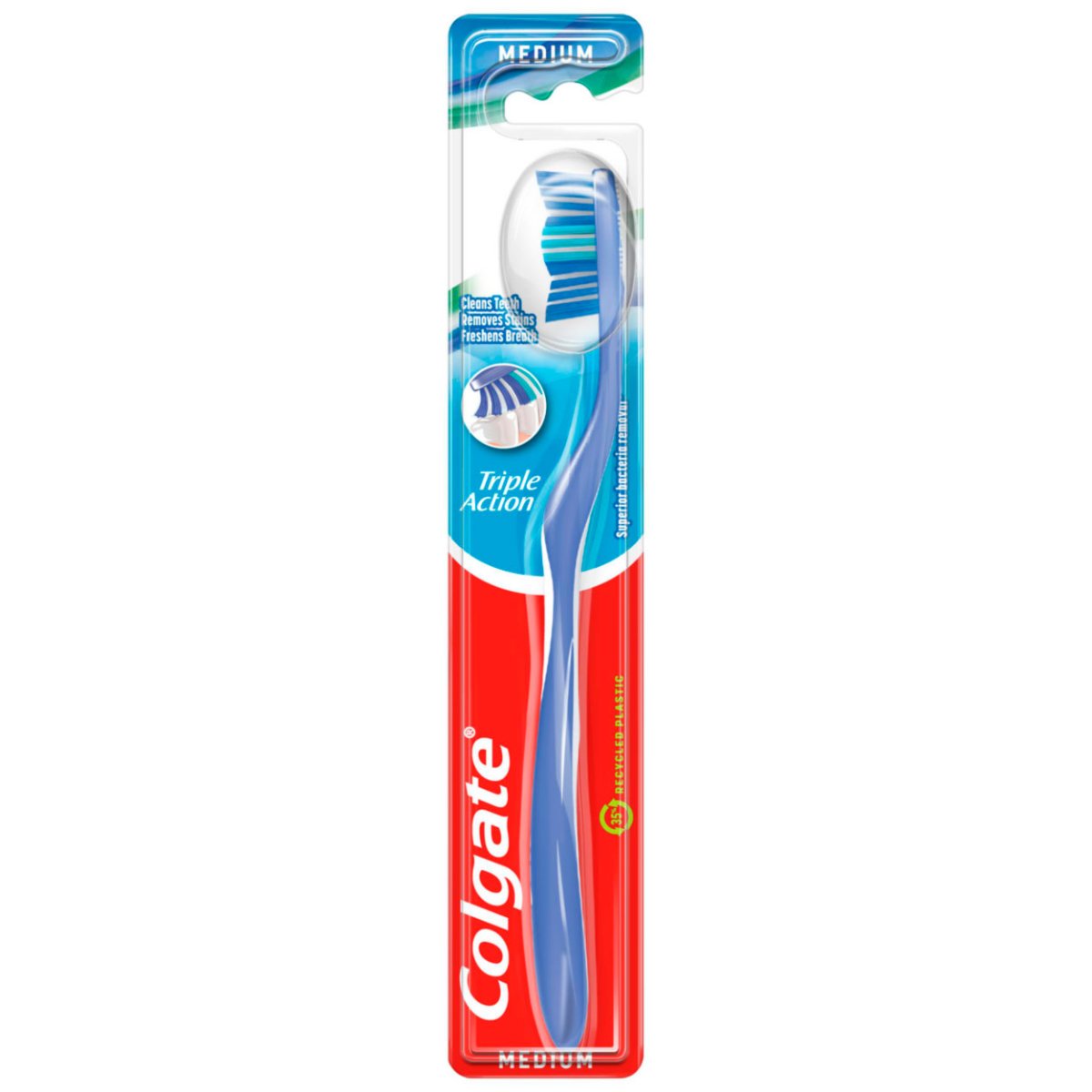Colgate Tandborste Triple Action Medium