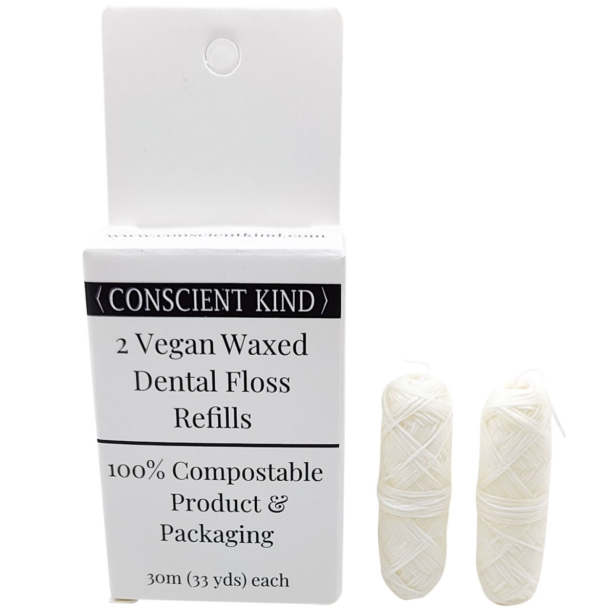 Floss uten PFAS Conscious Kind Refills 2 x 30 mtr.