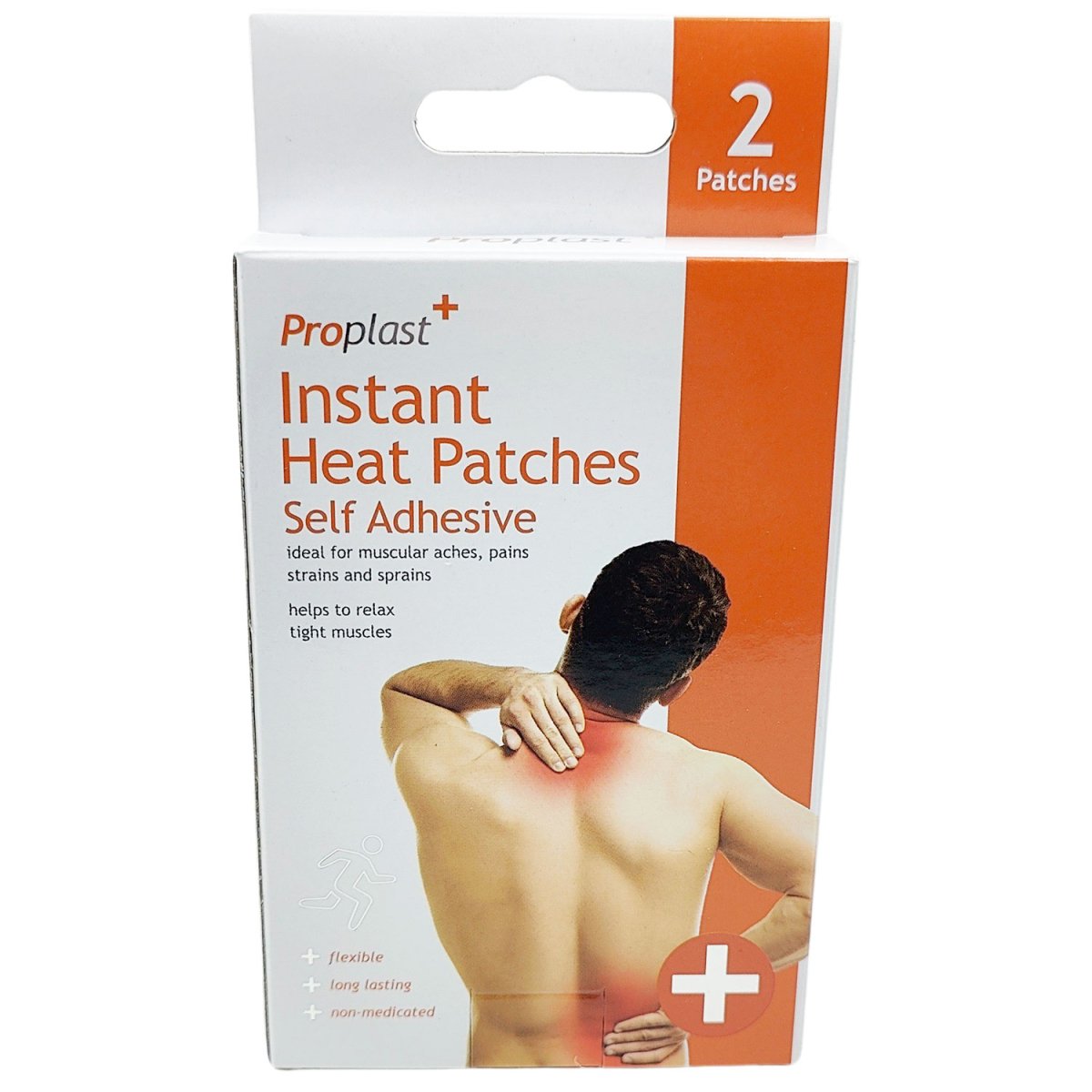 Varmeplastre 2 stk. Proplast Self Adhesive Instant Heat Pads