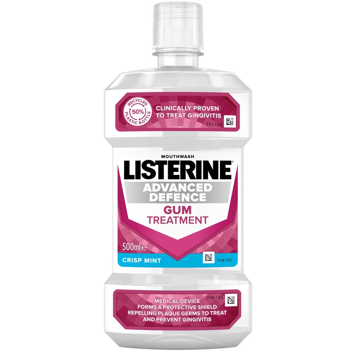 Listerine Munnvann Advanced Defense Gum Treatment 500 ml.