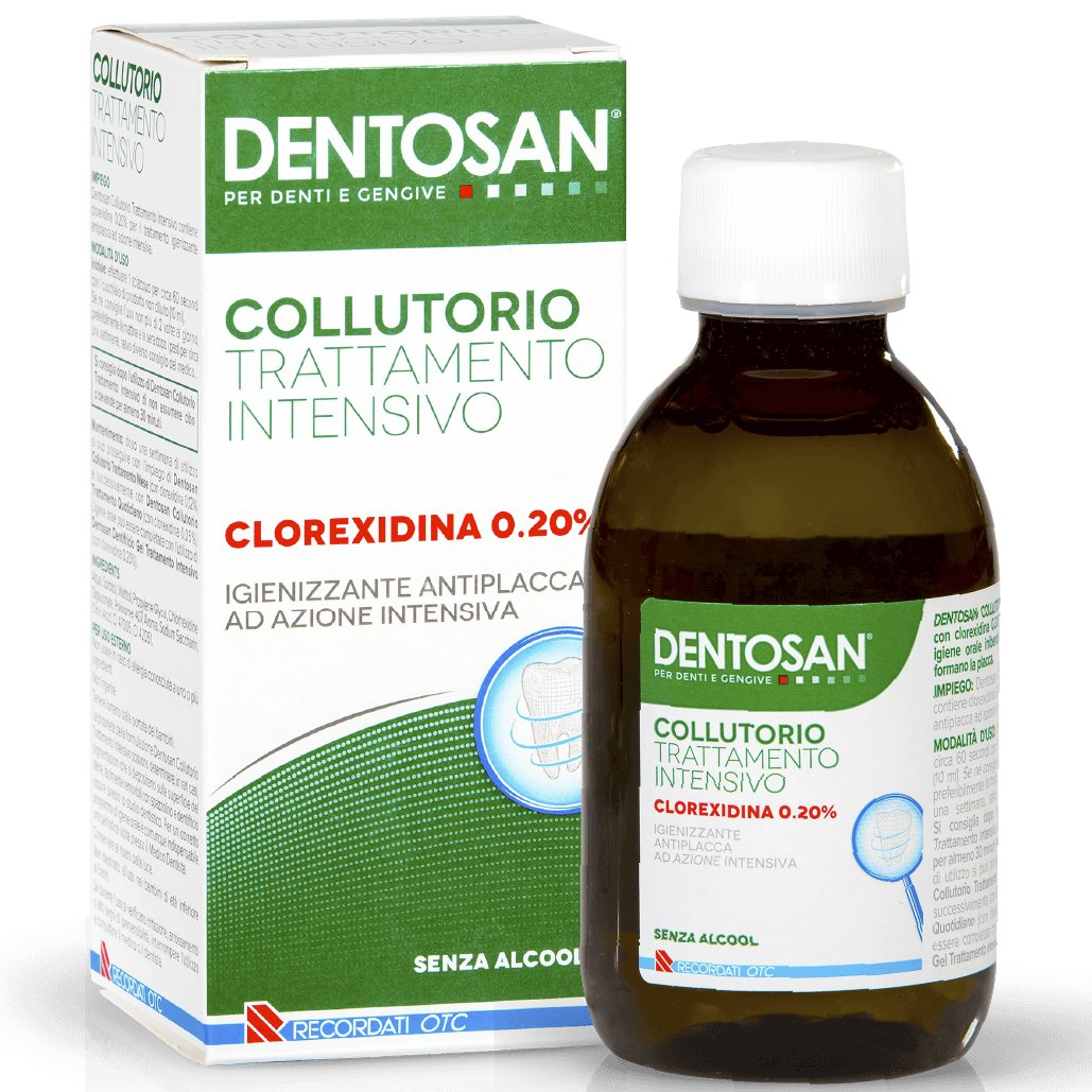 Klorheksidin Munnvann 0.20 % DENTOSAN Intensive Treatment 200 ml