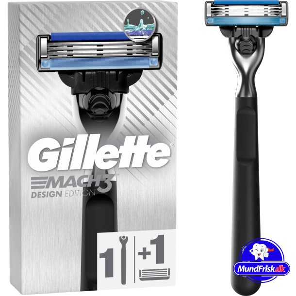 Gillette Mach3 DESIGN Edition barberhøvel