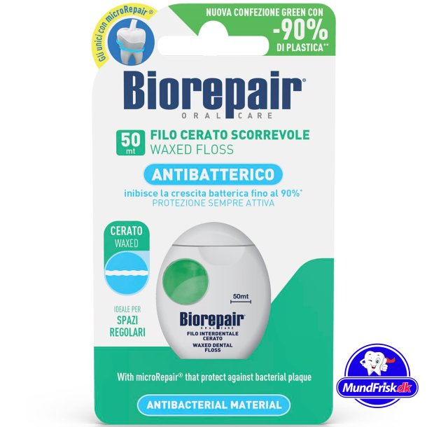 Biorepair Dental Floss MicroRepair Waxed 50 mtr.