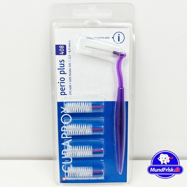 Curaprox Perio Plus Interspace Børstesett Cps 408 2,2 mm
