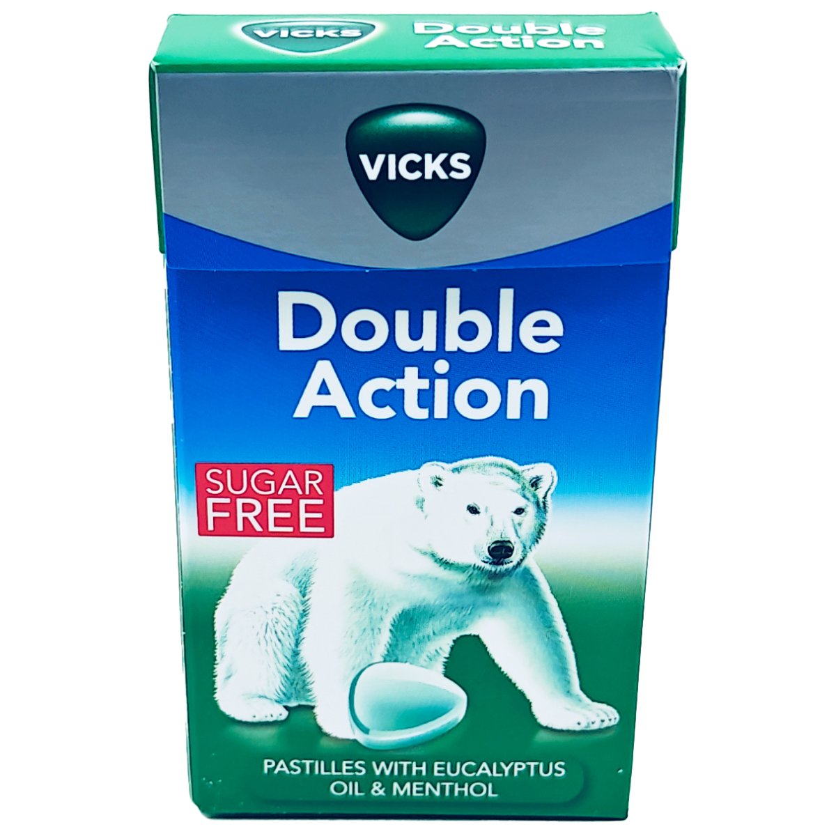 Vicks Halspastiller Double Action Eucalyptus & Menthol 40g