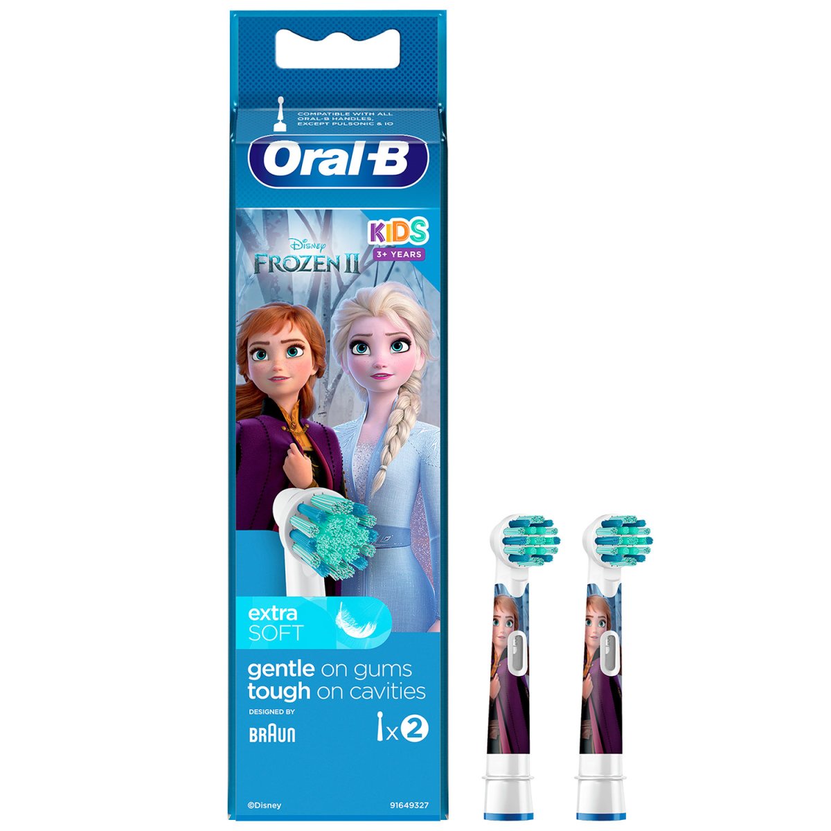 Oral-B Disney Frozen ⇒ Køb Børstehoveder til Børn på Mundfrisk.dk
