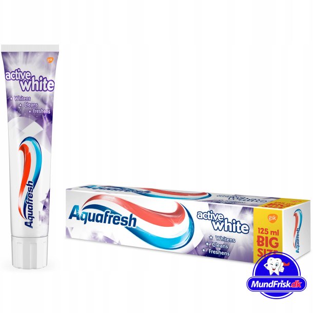 Whitening Tandpasta Aquafresh Active White 125 ml.