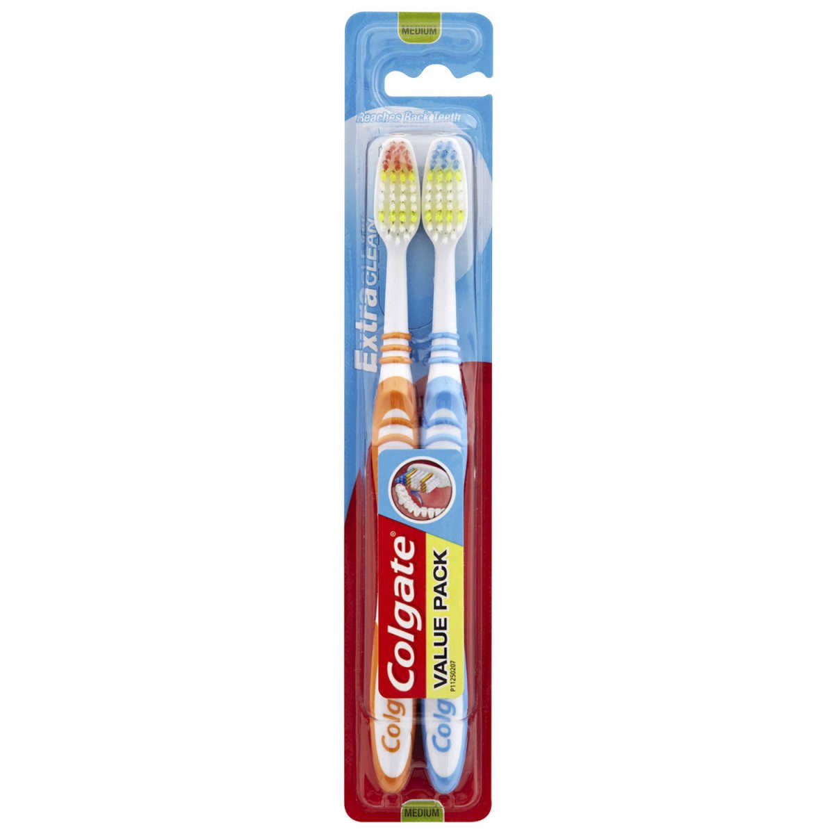 2 stk. Colgate Extra Clean Tandbørster Medium