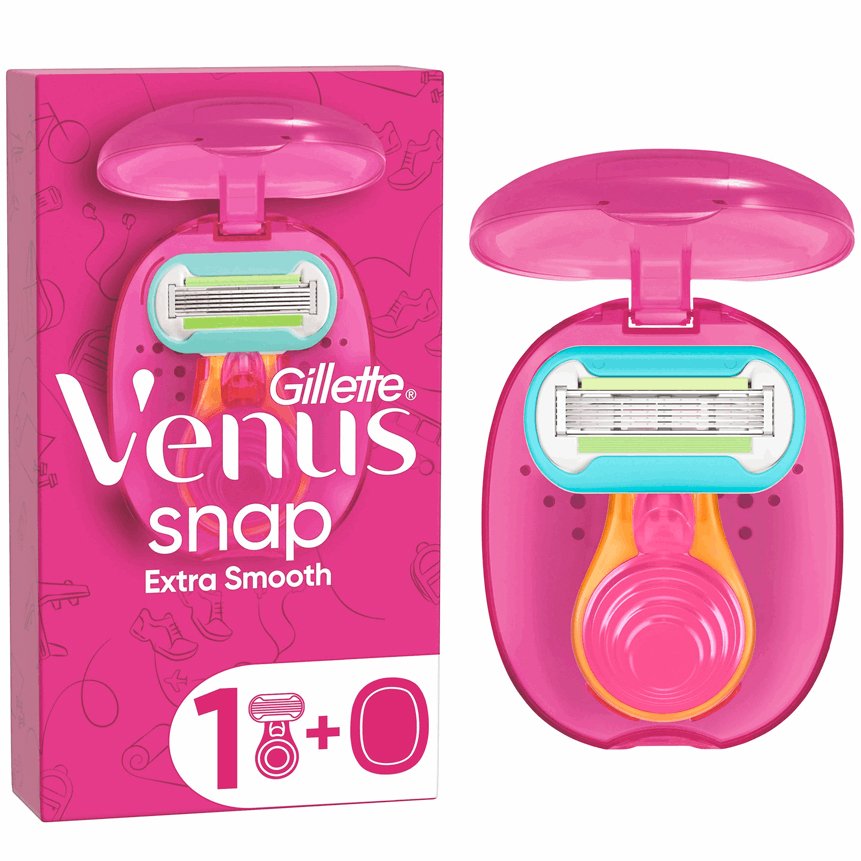 Gillette Venus Snap Ekstra glatt barberhøvel