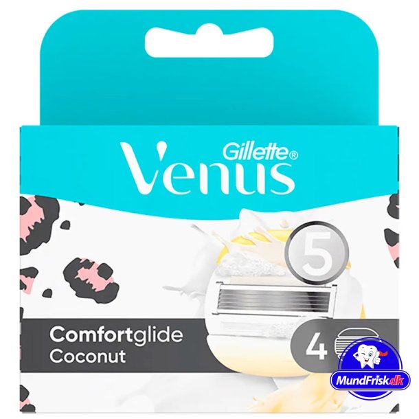 Gillette Venus Comfortglide Barberblade Coconut 4-pk.