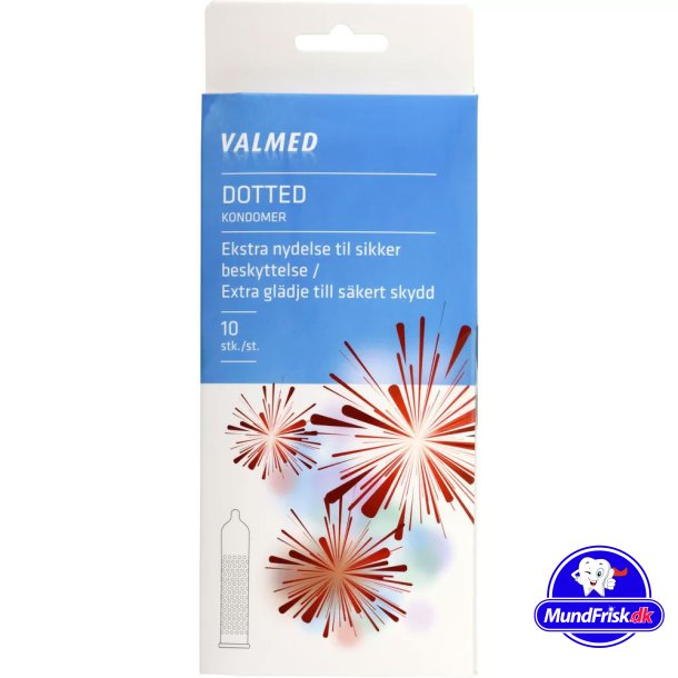 Kondomer Valmed Dotted 10 stk.