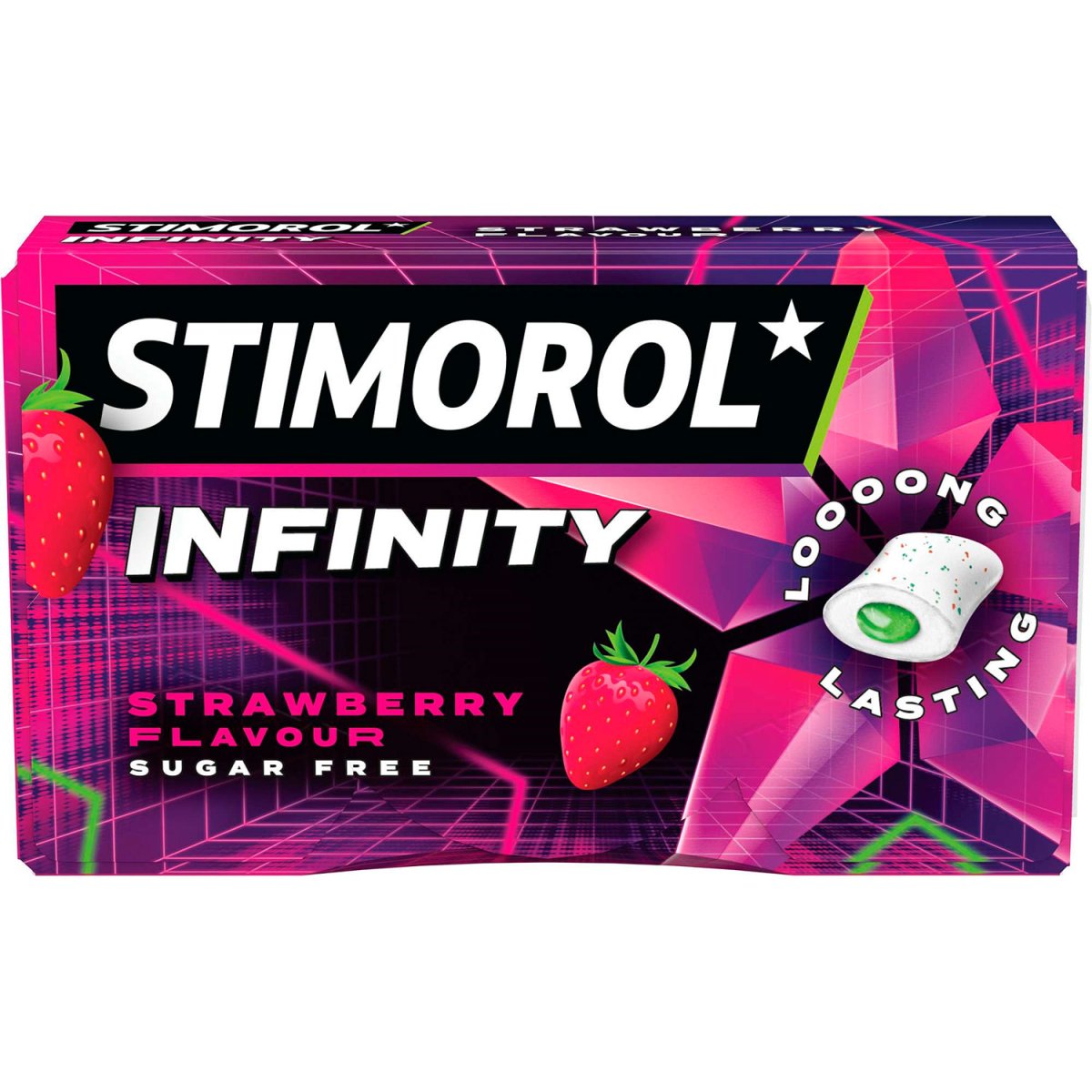 Stimorol Max Infinity Strawberry Tyggegummi