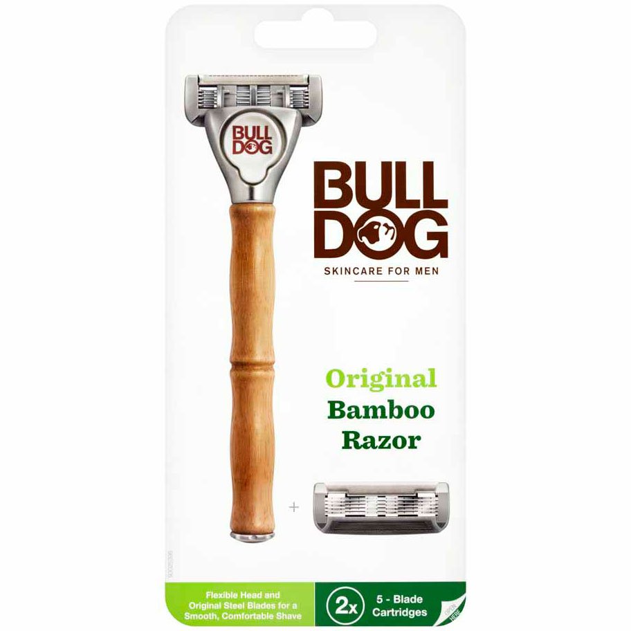 Bulldog Razor Bamboo håndtak